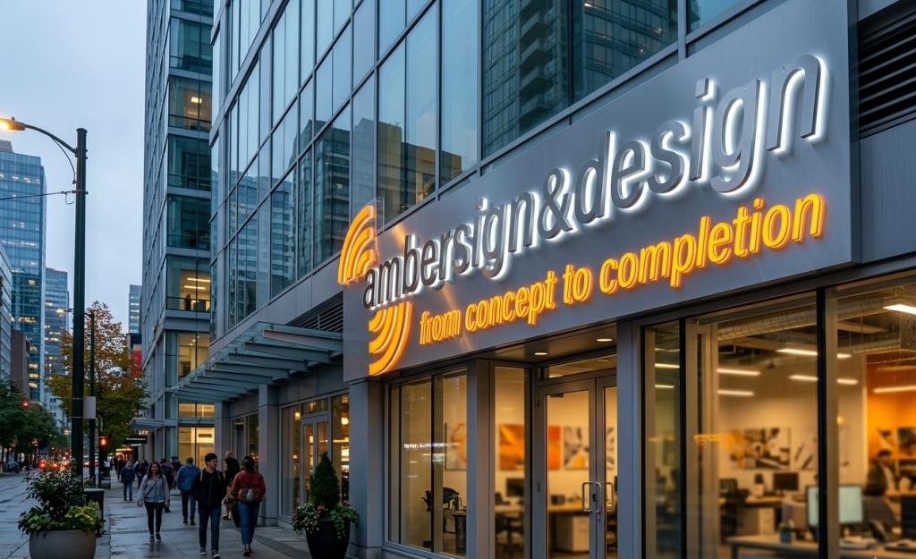 Top 3D Sign Design Trends for Vancouver Businesses